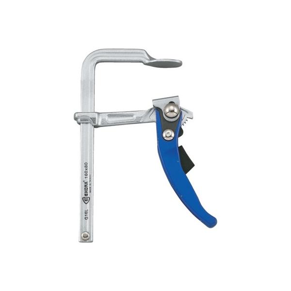 TRUSCO エホマクランプ 最大口開600mmX深さ120mm G-60L