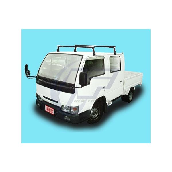 横山製作所 ROCKY ロッキー ルーフキャリア 長尺物・回転灯用 スチール＋ペイント * イスズ エルフ 標準Ｗキャブ KA・KT・TL・NKR・NPR・NHR系 全年式 【SGR-11】