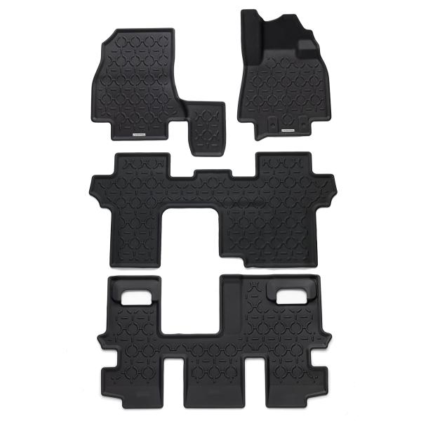 ★☆アルパインスタイル ALPINE STYLE フロアマット デリカD5 運転席 助手席 後部座席 車 カーマット フロアーマット ゴムマット 3D 立体 ブラック☆★