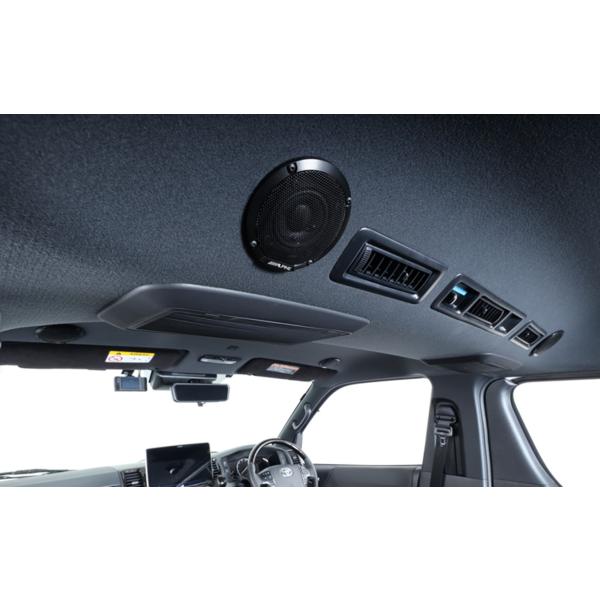 ★☆アルパイン ALPINE カースピーカー カーオーディオ 5cm ルーフスピーカー 天井 汎用タイプ 車載用 車用 高音質 おすすめ SPM-50C☆★