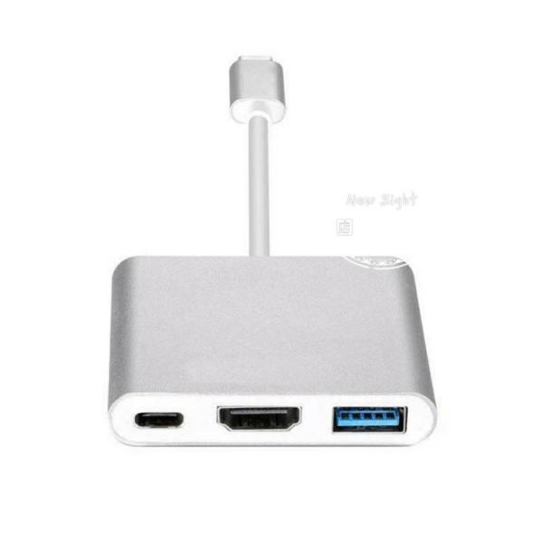 ★★★USB-C → HDMI / USB-A / USB-C★★★■ 映像出力可能なUSB Type-Cポートを搭載したPC本体をHDMIインターフェースを持つディスプレイ・テレビに接続するときに使用する変換アダプタケーブルです。DMI出...
