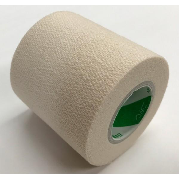 ホッケープレーヤーにオーバーグリップとして大好評。■メーカー：ニチバン■品番：EL50F■素材：伸縮性綿布（肌色）■サイズ：50mm×4.5m（伸長時）■生産国：日本