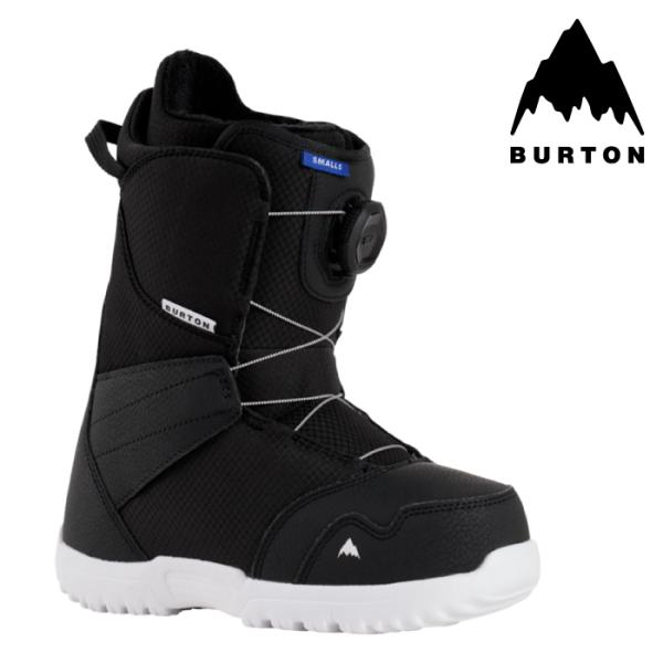 爆買 日本正規品 スノーボード ブーツ バートン BURTON KIDS SMALLS BOA Black スモールズ ボア キッズ ユース 子供 25-26