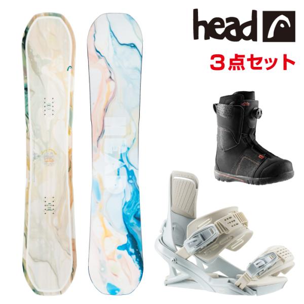 日本正規品 取付可能 スノーボード ビンディング ブーツ 3点セット ヘッド HEAD GIRLS AROUND DCT + FX FAY I LYT + GALORE LYT BOA COILER ガールズアラウンド エフエックス ガロー...