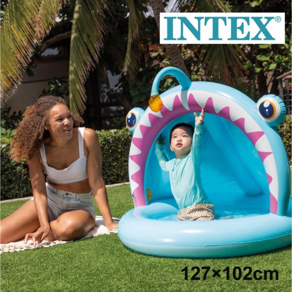 ビニールプール インテックス INTEX アングラーフィッシュベビープール U-58419 家庭用プール 庭 ベランダ 爆買