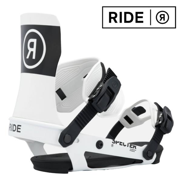 日本正規品 スノーボード ビンディング ライド RIDE SPECTER MENS White スペクター バインディング メンズ 25-26 爆買
