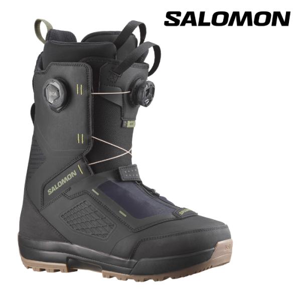 爆買 日本正規品 スノーボード ブーツ サロモン SALOMON ECHO DUAL BOA WIDE Black エコー ボア メンズ 25-26