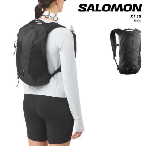 日本正規品 バックパック サロモン SALOMON XT 10 Black エックスティー メンズ レディース ユニセックス 2026FW 爆買