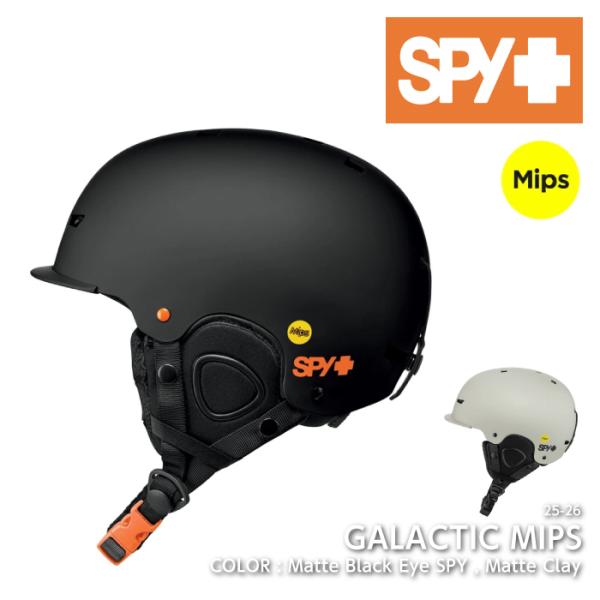 日本正規品 スノーボード ヘルメット スパイ SPY GALACTIC MIPS Matte Black Eye Spy・Matte Clay ギャラクティック ミップス スキー 25-26