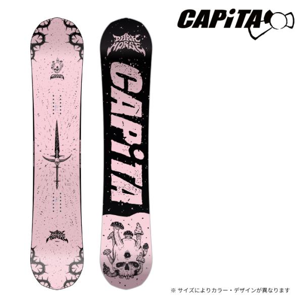日本正規品 スノーボード 板 キャピタ CAPITA DARK HORSE ダーク ホース メンズ 26-27 爆買