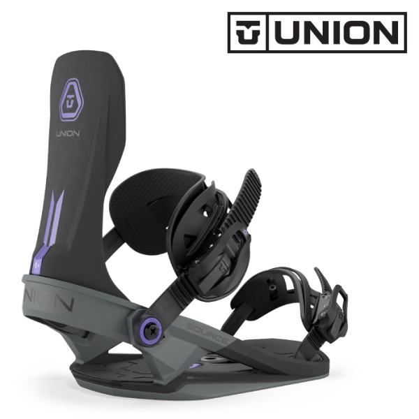 日本正規品 スノーボード ビンディング ユニオン UNION SOURCE Black ソース バインディング メンズ レディース 26-27 爆買