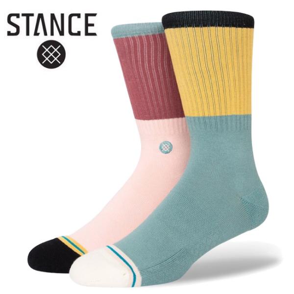 [商品説明]●スタイル：クルー　●素材：コームドコットンブレンド/インフィニット上質のコームドコットンを使用し、通気性が良く、柔らかで滑らかな肌触りを実現。磨耗の激しいつま先とかかと部分には、スタンス独自の優れた耐久性を持つ新素材『インフィ...