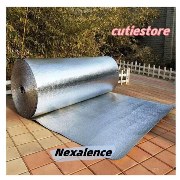 涼しく保つ：それはあなたの家を夏に涼しくそして冬に暖かく保つのを助けるほとんどの放射熱伝達をブロックしますサイズ:1x10m , 1x15m , 1x20m , 1x25m , 1x30m;厚さ:4mmホットカーペット・ラグ・絨毯・こたつ敷...