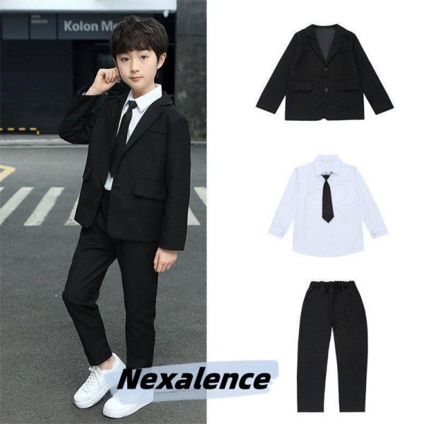 子供服男の子 上下セット 子ども服 スーツマースーツ ベビー 出産祝い 学園祭 結婚式 発表会 スーツ キッズ 男の子 おしゃれ七五三春秋新作セット内容：シャツ+ネクタイ(1580円)ジャケット+ズボン(2580円) ジャケット+ズボン+シ...