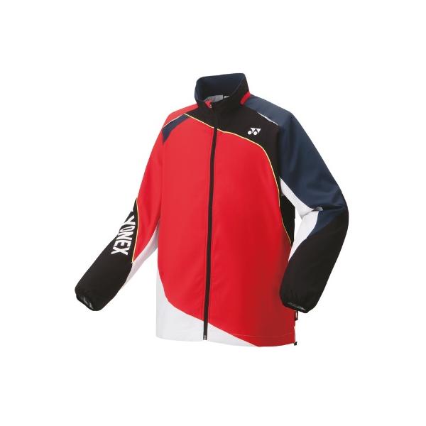 ■メーカー：YONEX ヨネックス＜BR＞■品名：ユニ裏地付ウィンドウォーマーシャツ＜BR＞■品番：70087＜BR＞■カラー：496（サンセットレッド）＜BR＞■サイズ：S・M・L・O・XO＜BR＞■素材：ポリエステル100％＜BR＞■生...