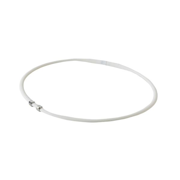 ●素材:【本体】シリコーン・ステンレス・ポリアセタール 【技術】メタックス<br>●サイズ:43cm<br>●フィリピン製<br>●トップに2つのキューブ。紐部は水や汗に強いシリコーン素材。女性におすすめ...