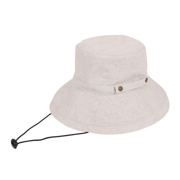 ●素材:麻54%/綿46%<br>【実寸サイズ】<br>●フリーサイズ詳細:【頭囲】58.5cm 【つばの長さ】10cm<br>●中国製<br>●UVカット<br>●吸汗速乾&lt...