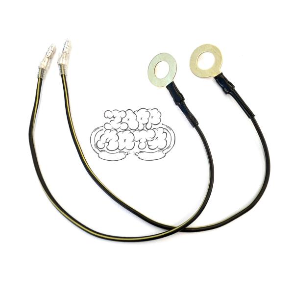 650RS W3 用の リアウインカーアースコード2本セットです。高品質な日本製です。