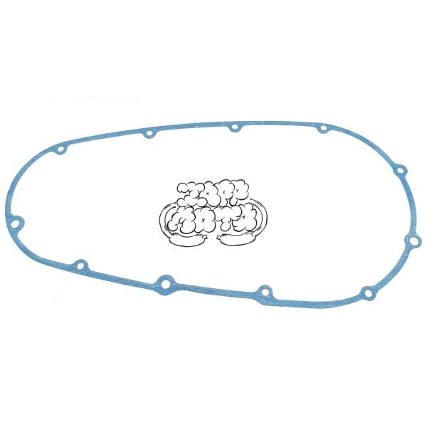 W1 W1S W1SA 650RS W3 用の フロントチェーンケースカバーガスケット 強化タイプです。純正ガスケットより厚い強化タイプとなっております。高品質な日本製です。