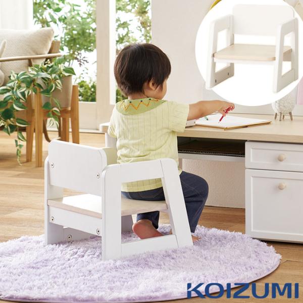 ■サイズW36.4×D34.8×H36.7座面高：16.5■仕様主材／繊維板・プリントシート化粧板○クリーン塗装○別売りシェルフとの上下連結可能*---　Muppu　ムップ　---*子どもと一緒に成長し、永く使えるデスク。(注意事項)大型品...