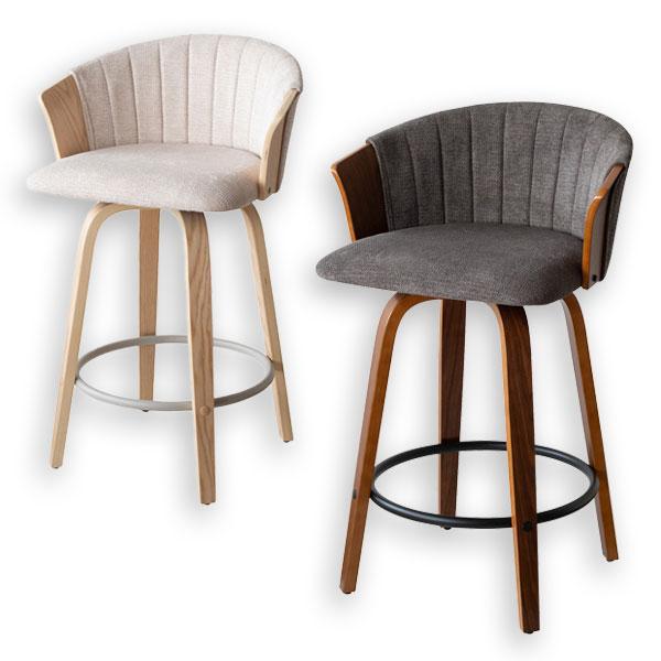 ■サイズ(cm)W55×D49.5×H86(SH65)■カラーナチュラル×アイボリーブラウン×ダークグレー■材質・仕様張地：ポリエステル＆ナイロンウレタン天然目突板合板（ラッカー塗装）スチール（粉体塗装）組立式（約20分）身体を包み込む背も...