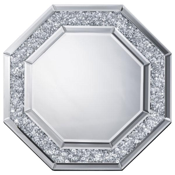 ■サイズ(cm) W59×H59×厚さ4 ミラー部分：直径　約38.5  ■材質 4mm厚ミラー（面取り） 中質繊維板 ■仕様 商品重量：約8.5kg スタンド付、壁掛け可能、裏面塗装 (注意事項)大型品配達の為一般的な配達と異なり、「北海...