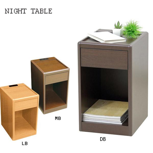商品説明■サイズW30×D36×H50■仕様・プリント化粧板・DB/MB/LBの3色から選べます。・コンセント付・完成品■特徴・ベッドサイドで活躍する便利なナイトテーブル・コンセント付でスマホや携帯電話、タブレットなど、身近なアイテムの充電...