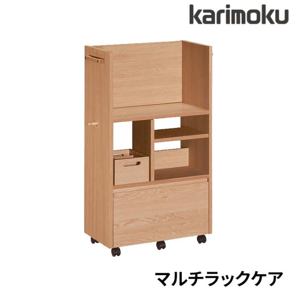 ■カラーME/ピュアオーク■サイズ外形寸法：Ｗ60×Ｄ34.8×Ｈ107.1棚板寸法：Ｗ32.3×Ｄ24.2 厚さ2(2枚)引出寸法：Ｗ50.7×Ｄ27.4 深さ25.2小物収納外形寸法：Ｗ19.5×Ｄ23.5×Ｈ13■材質天板：メラミン樹...