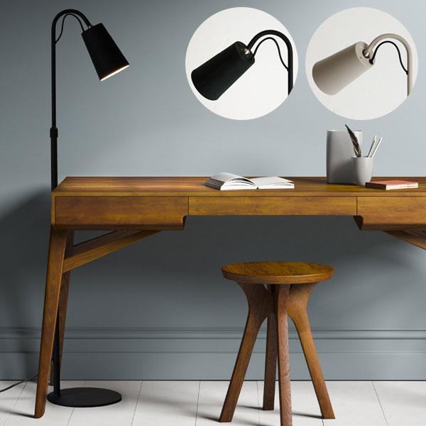 ■サイズ(cm) W22×D22×H91-150※高さ調節可能  ■カラー ウォームグレー ブラック  ■材質 スチール アルミ ABS樹脂 アクリル マグネット ■仕様 重量：　約2.6（kg） 付属電球：　LED電球　E-17 6W 6...