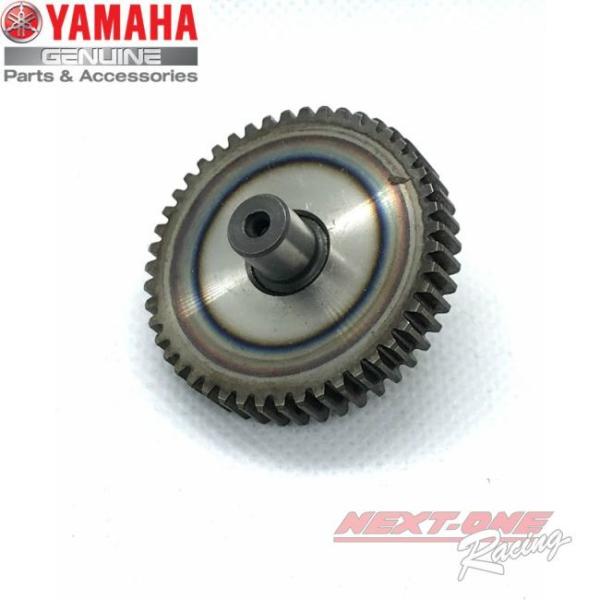 ヤマハKT-100SEC用のスターター周辺パーツです。パーツ図の部品番号4番のアイドラギアです。