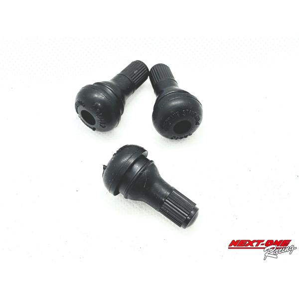 レーシングカートやスポーツカートのホイルに最適なチューブレスバルブ/エアーバルブです。長さがスタンダードとショートの２種類あります、ご希望をお選び下さい。バルブの交換はトラブルを避けるために1度に4本の交換をお勧めします。※写真は３個映って...