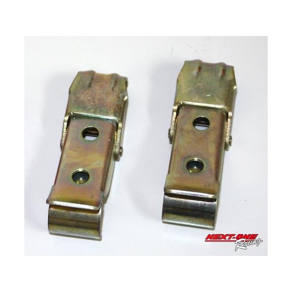 KGフロントスポイラースプリングフック（1個/単体）フロントスポイラーをフレームに取り付ける金具です。1台で2個必要です、販売数は1個単位です。※写真は2個ですが販売は1個単位です、また、写真と実物で形状に若干の違いが有ります。※Racin...