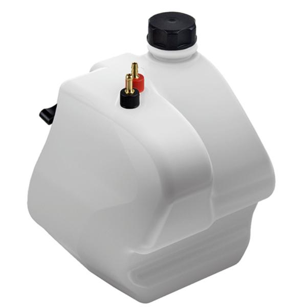 KGフューエルタンク 4.5L汎用タイプの燃料タンク4.5Lです。レースでの軽量化や少量のガソリンでエアー吸い等（ガス欠症状）が起こらないタンクです。多くのフレームメーカーの純正燃料タンクとして採用されております。汎用性が高く、色々なカート...