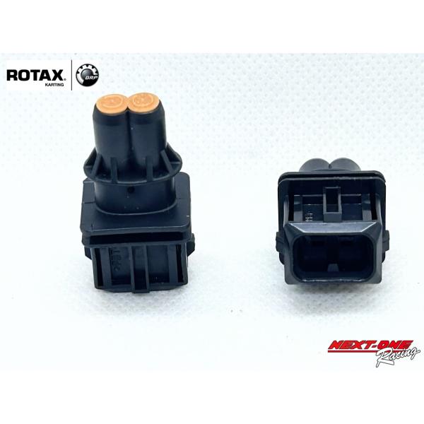 ROTAX-MAX用のEVO ワイヤーハーネス '17周辺パーツです。パーツ図の部品番号18番のダミープラグ Micro/Mini/Juniorです。写真は２個映っていますが、販売は1個単位になります。※ご注意※実店舗や当店ウエブストアでも...