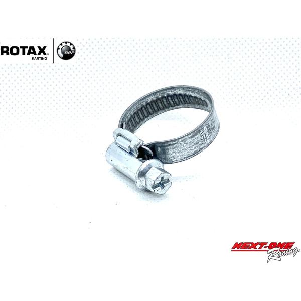 ROTAX-MAX用のラジエターパーツです。パーツ図の部品番号10番のラジエターホースクランプ 16-25です。※ご注意※実店舗や当店ウエブストアでも販売しておりますので、欠品になっている場合もあります。欠品の場合は、即時メーカーより入荷い...
