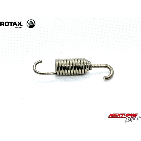 ROTAX-MAX用のマフラーパーツです。パーツ図の部品番号15番のステンレス スプリングです。パーツ図の部品番号8番と12番も同一商品です。適応商品・273190 エキゾーストソケット Evo・273196 エキゾーストソケット Evo ...