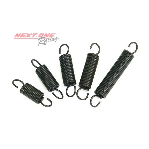 マフラースプリング１０本セット  長さ55mm・70ｍｍ　レーシングカート用チャンバースプリングマフラーとエキゾーストパイプをつなぐスプリングです。スプリングの全長が55ｍｍと70ｍｍよりご希望の長さを選んでください。YAMAHA KT-1...