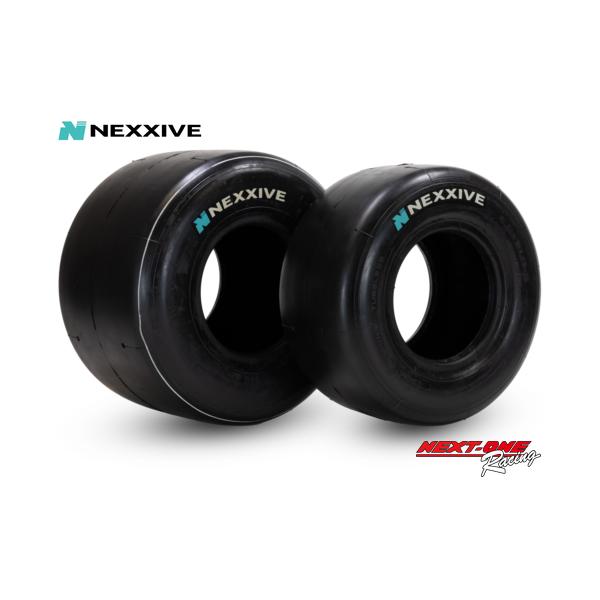 NEXXIVE S1K　ネクシブS1Kカートタイヤ　フロント4.5/リア7.1　1セット※もてぎKART耐久フェスティバル”K-TAI”の指定タイヤ※◆モデル名：ネクシブS1Kカートタイヤ（リア6.0）　1セット　・セット内容　　フロント：...