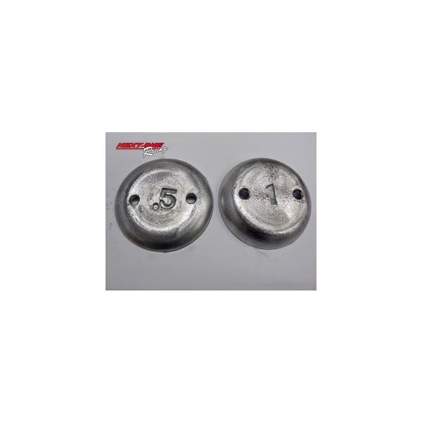 NOカートウエイト1ｋｇ・取付ボルト/ワッシャ/ナット（各２個）を付属CIK/FIA、JAF競技車両規則に対応した、2本止めウエイト。レーシングカートレースでの指定重量の調整用に使うウエイト（鉛）です。鉛製が比重が重いので最小の取り付けが可...