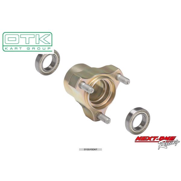 OTKフロントハブ NEOSアルミ48mmTONY KART系のジュニアフレームに標準装備のフロントハブコンプリートです。ベアリング・スタッドボルトは付属してます。販売は1個単位となります。※写真と異なる場合が有ります。※※ご注意※実店舗や...