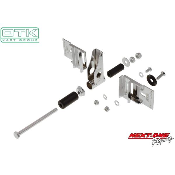 OTK トニーカート/コスミック/レッドスピード/エクスプリット用のリアスポイラー取付金具セットです。・1台分・フレーム径のサイズでご注文下さい。※写真と異なる場合が有ります。※※ご注意※実店舗や当店ウエブストアでも販売しておりますので、欠...