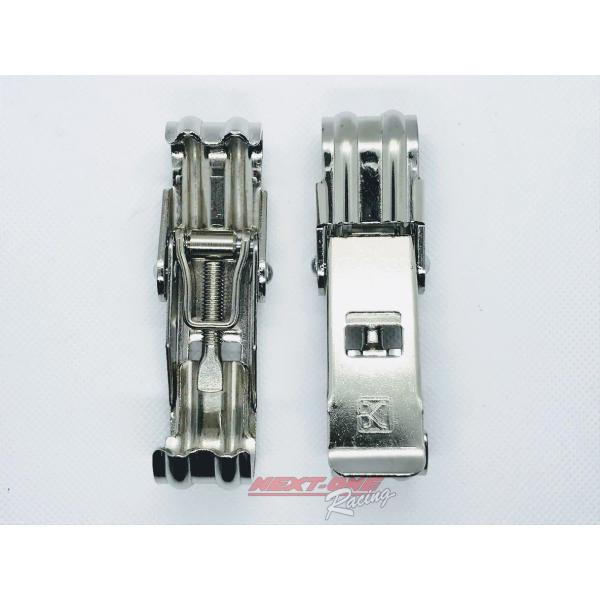 OTK純正フロントスポイラーフィックスレバー（TONY KART）（OTK-0301.C2）フロントスポイラーをフレームに取り付ける金具です。1台で2個必要です、販売数は1個単位です。※写真は2個ですが販売は1個単位です、また、写真と実物で...