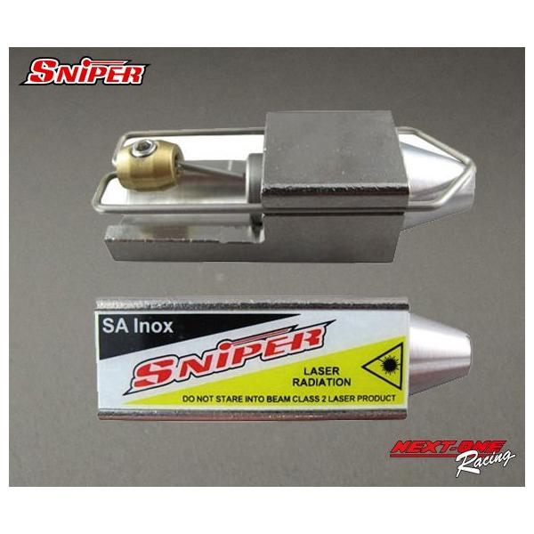 〇常時在庫商品〇Sniper SA Inox（スナイパーSA Inox）は、レーシングカートのチェーンライン（チェーンアライメント）を迅速かつ正確に調整するためのレーザー式チェーンアライメントツールです。リアスプロケットに差し込み、フロント...
