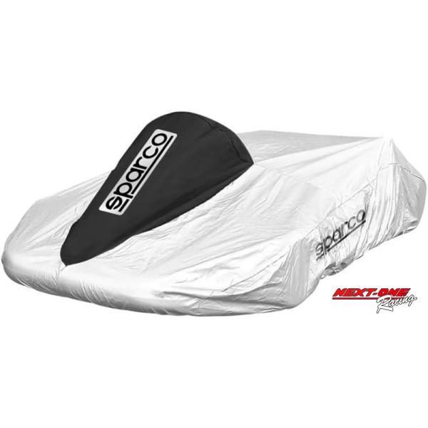 SPARCO レーシングカートカバーは、世界的モータースポーツブランドSPARCOが開発したレーシングカート＆スポーツカート専用の保護カバーです。サーキットでの待機時間やガレージ保管時に、カート本体をホコリや汚れ、日光、花粉、小雨などから守...