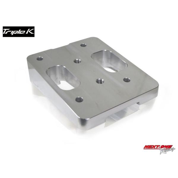 Triple K スライドマウント アッパー高性能・高剛性・トラブルフリーの優れた商品です。別売りのTriple K スライドマウント ベースと合わせて使用します。常時在庫EL-SM03-1S　傾斜 96-70 8mm KT SEC穴EL-...