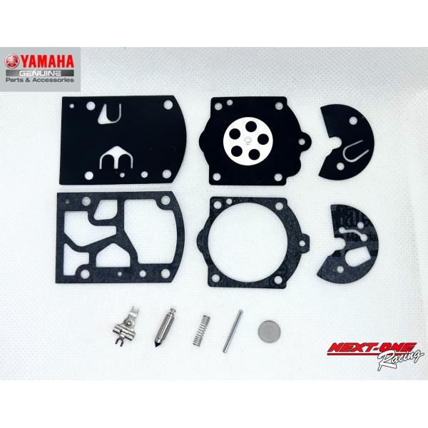 ヤマハ純正WB-3Aキャブレターリペアーフルキット11点セットヤマハＫＴ100SECエンジン等の装着されているWALBRO/WB3Aキャブレター用のヤマハキャブレターリペアーフルキットです。WB3A/WB21/WB33/WB44キャブレター...