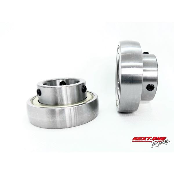 超高性能・高精度　セラミックリアシャフトベアリング　１個3ポイント（イモネジ3点止め）のリアシャフト30mm用セラミックボールベアリングです。通常のスチールボールベアリングと違い、高性能なセラミックボールを使用しており転がり抵抗（フリークシ...