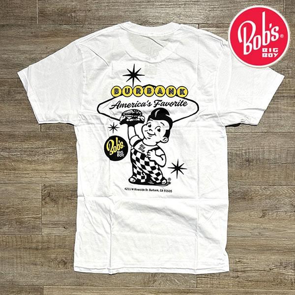 Bob'sのロゴがはいった人気のクルーネックTシャツです