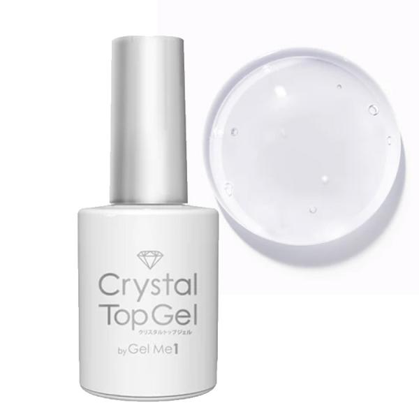 ■商品説明トップコートになります。驚きのツヤ感＆ぷっくり感ダイヤモンドパウダー配合*トップジェル◇クリスタル級のツヤ感＆透明感◇ぷっくり＆ボリュームアップ◇超硬質**でキレイが続く*ダイヤモンド末 メイクアップ効果【ご使用方法】1.ジェルミ...