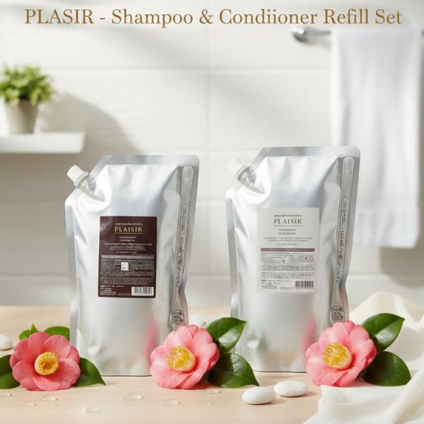 ■商品説明ワンランク上のトリートメントシャンプーとトリートメンコンディショナーセット○シャンプー摩擦からキューティクルを守り、きしまずなめらかに洗い上げる アミノ酸系洗浄成分・Wオーガニックオイルサルフェートフリー・ノンシリコン○トリートメ...